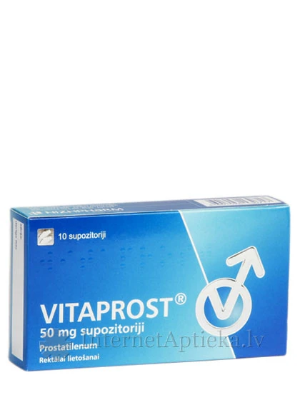 Vitaprost, 10 supozitoriji - InternetAptieka.lv