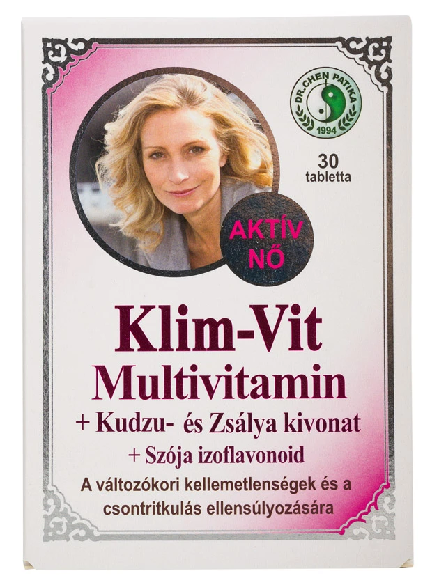 Klim-Vit 50+, 30 tabletes - InternetAptieka.lv