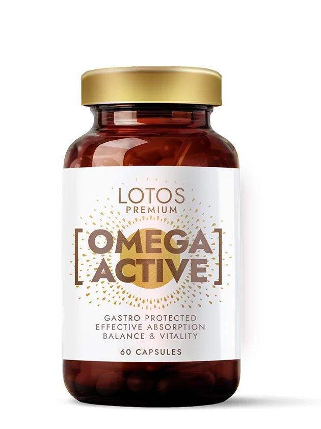 LOTOS PREMIUM Omega Active kapsulas - InternetAptieka.lv