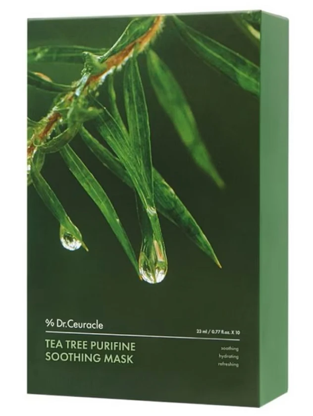 Dr. Ceuracle Tea Tree Purifine Nomierinošā auduma maska