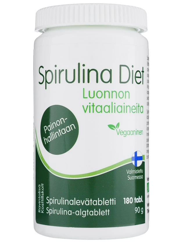 Spirulina Diet 100, 180 tabletes - InternetAptieka.lv