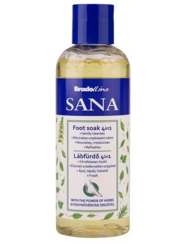 BRADOLINE Sana Kāju vanniņa 4 in 1 Augu spēks, 200 ml