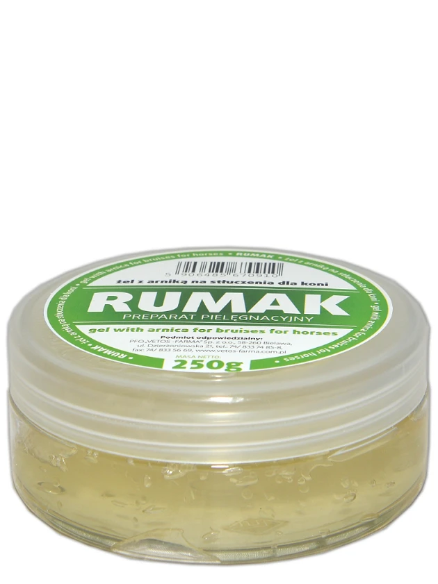 RUMAK gēls ar arniku sasitumiem, saspiedumiem, 250 g