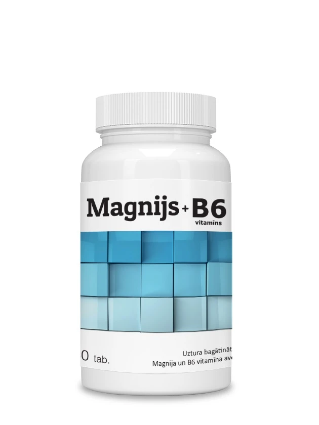 Magnijs + Vitamīns B6 tabletes, 30 gb. - InternetAptieka.lv