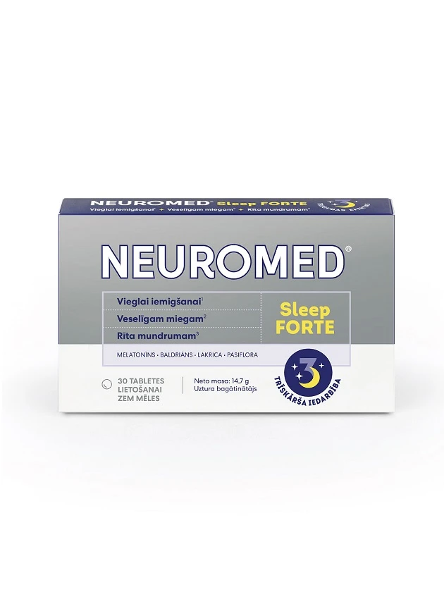NEUROMED Sleep FORTE, 30 gb. - InternetAptieka.lv