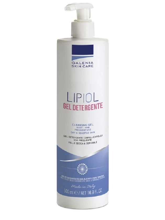 LIPIOL GEL DETERGENTE attīrošs gels ķermenim/matiem
