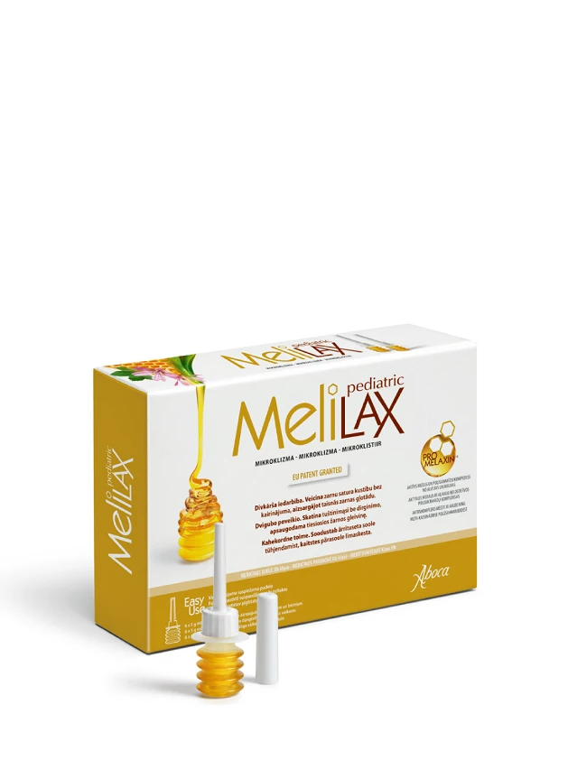 Melilax Pediatric mikroklizmas, 6*5 g - InternetAptieka.lv