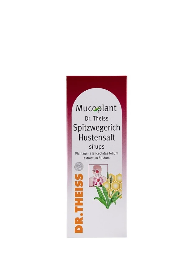 Dr. Theiss Spitzwegerich Hustensaft sīrups, 100 ml