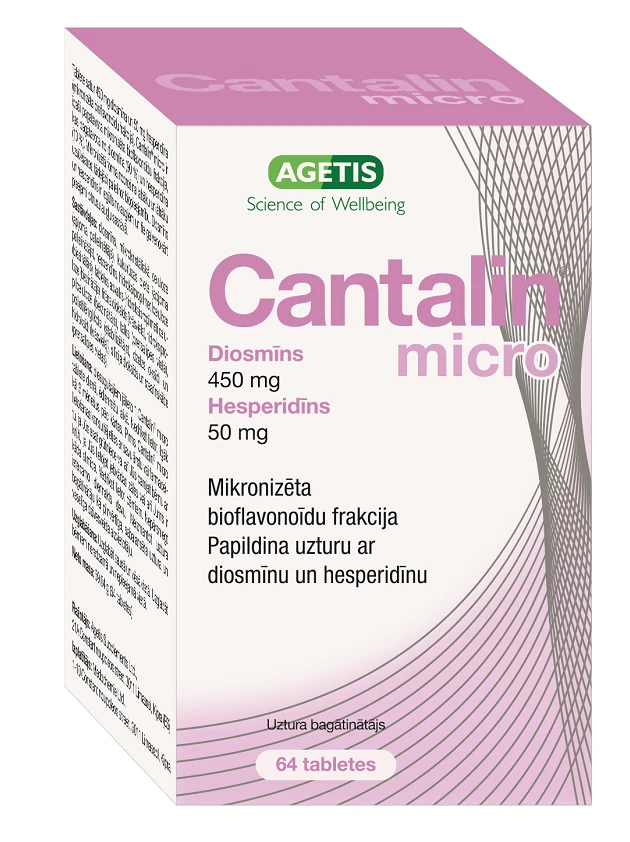 Agetis Cantalin® micro, 450 mg/50 mg, 64 tabletes