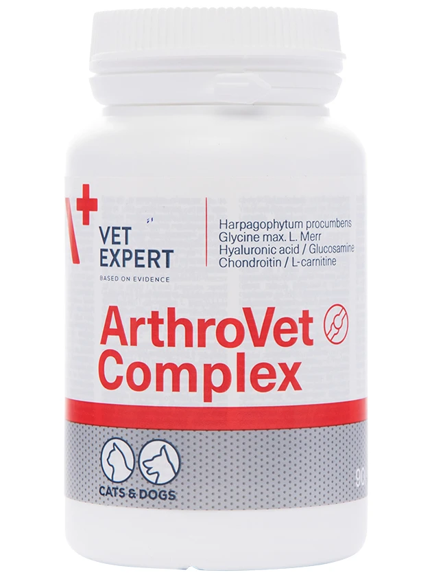 Arthrovet Complex suņiem, kaķiem, 90 tabl. - InternetAptieka.lv