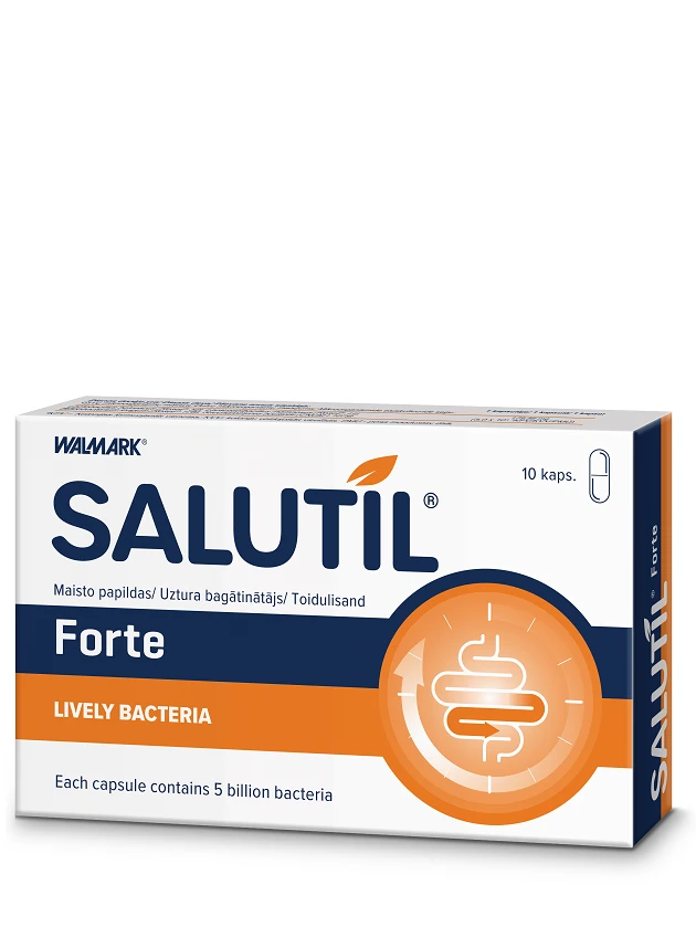 Salutil Forte, 10 kapsulas - InternetAptieka.lv