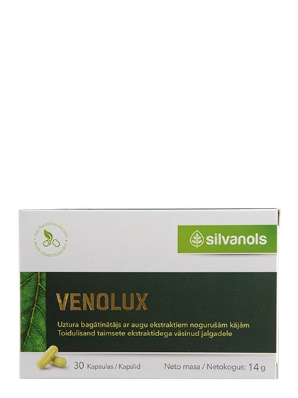 Venolux, 30 kapsulas - InternetAptieka.lv