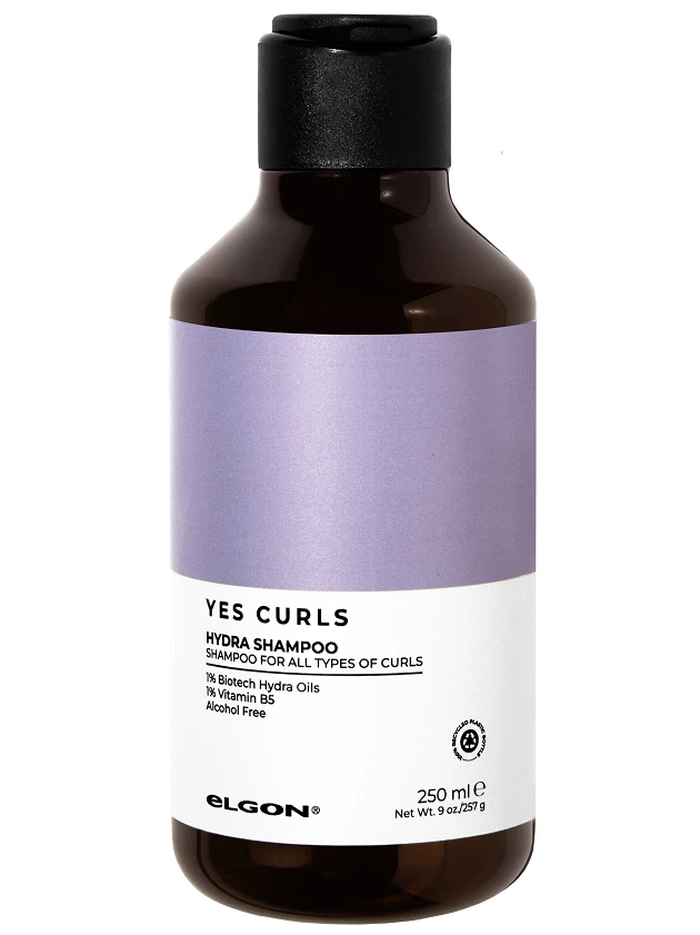 ELGON Yes Curls mitrinošs šampūns cirtainiem matiem, 250 ml