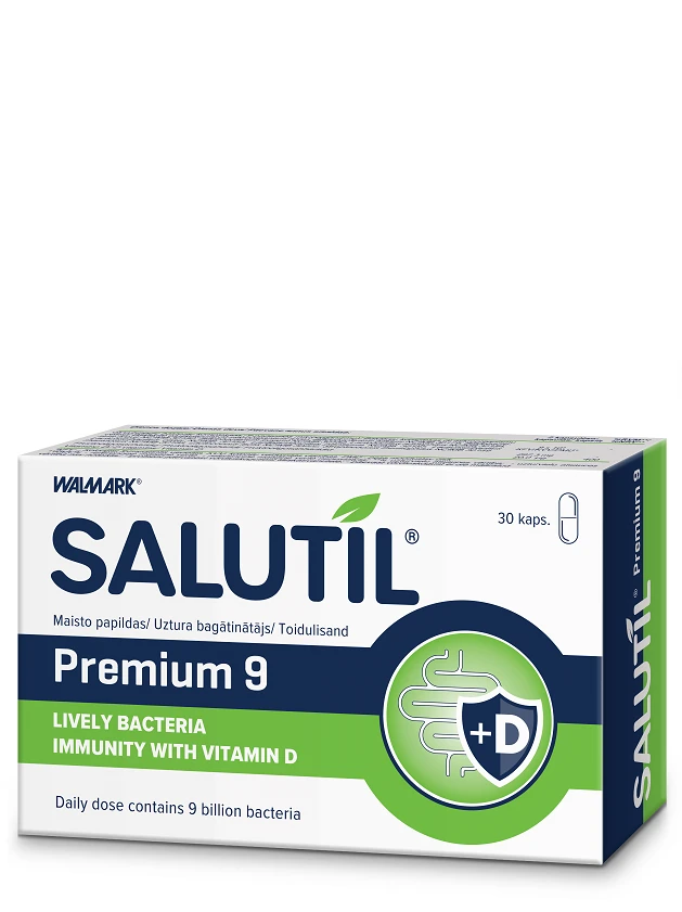 Salutil Premium 9, 30 kapsulas - InternetAptieka.lv