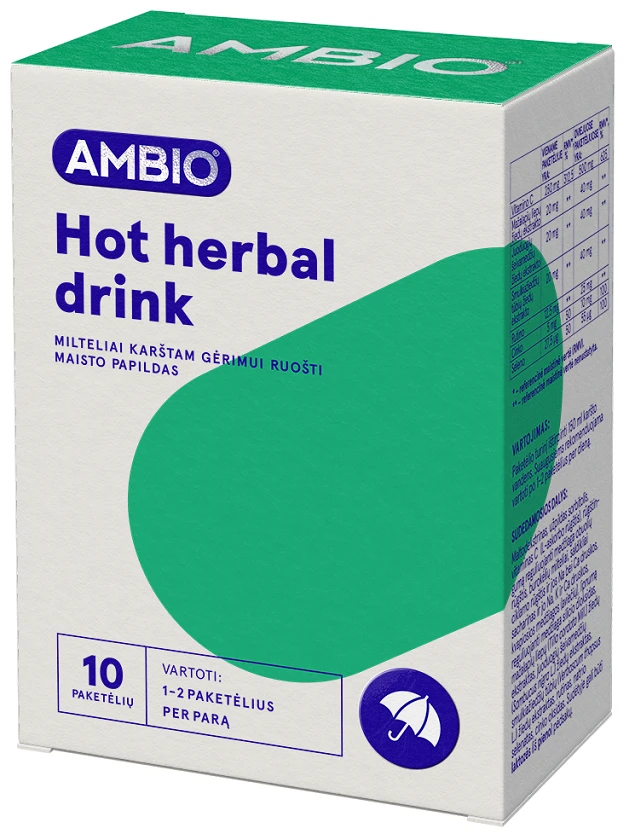 AMBIO Hot herbal drink pulveris karstā dzēriena pagatavošanai
