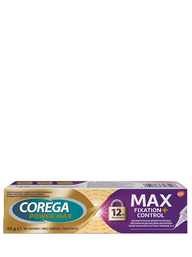 Corega Max Control protēžu fiksācijas krēms, 40 g