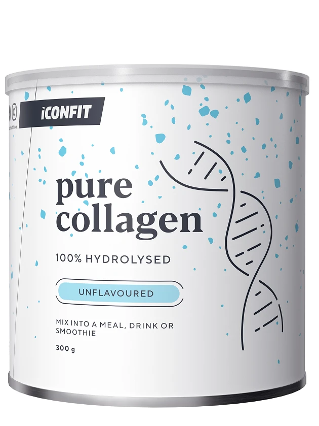 ICONFIT kolagēns Hydrolysed Collagen 100% pure pulveris, 300 g