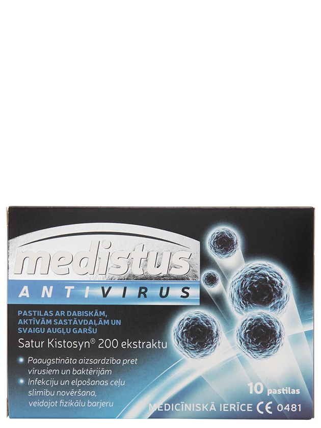 Medistus Antivirus, 10 pastilas - InternetAptieka.lv