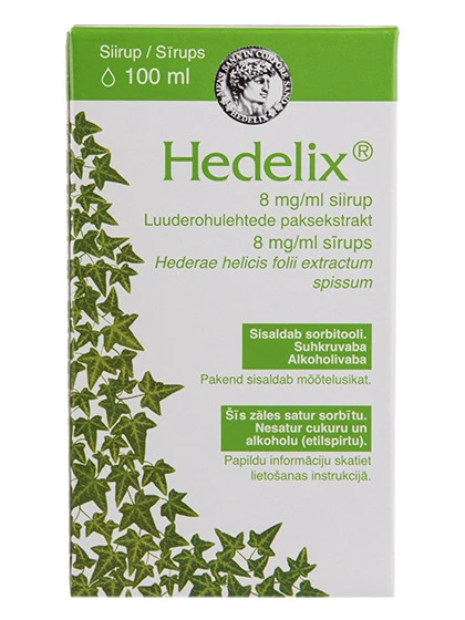 Hedelix sīrups, 100 ml - InternetAptieka.lv
