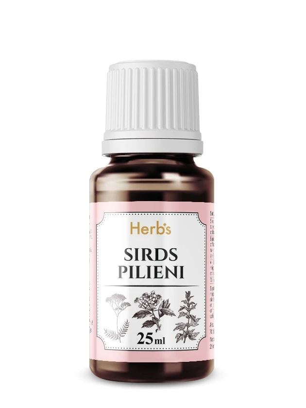 Sirds pilieni Šķīdums iekšķīgai lietošanai Alc. 70 tilp.