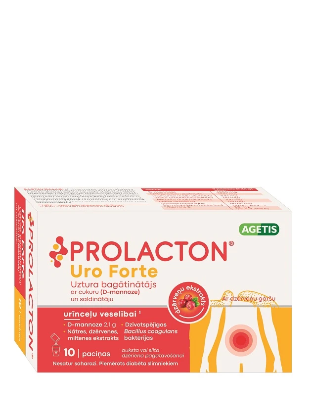PROLACTON® Uro Forte, 10 paciņas - InternetAptieka.lv