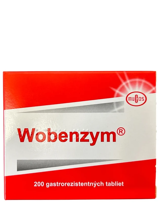 Wobenzym ® 1 UD, 200 šķīstošās tabletes - InternetAptieka.lv