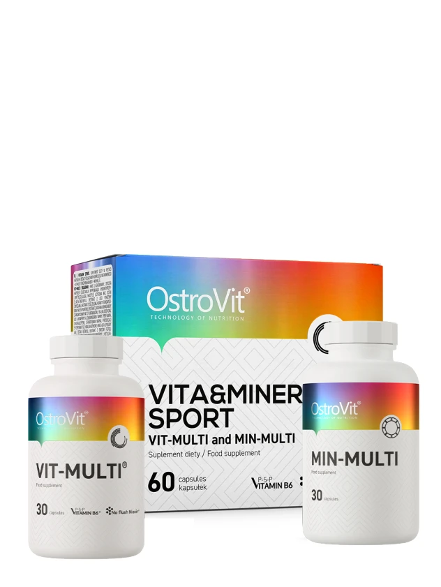 OstroVit VITA&MINERALS Sport капсулы - InternetAptieka.lv