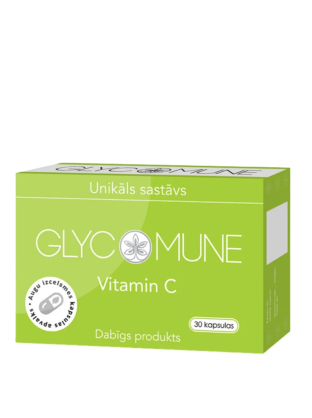 Glycomune Vitamin C, 30 kapsulas - InternetAptieka.lv