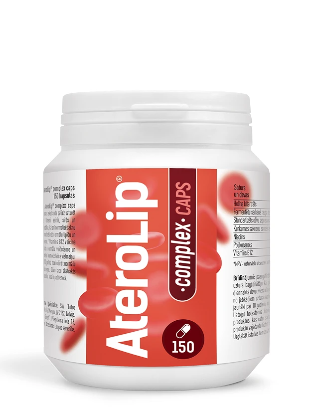 Aterolip complex, 150 kapsulas - InternetAptieka.lv