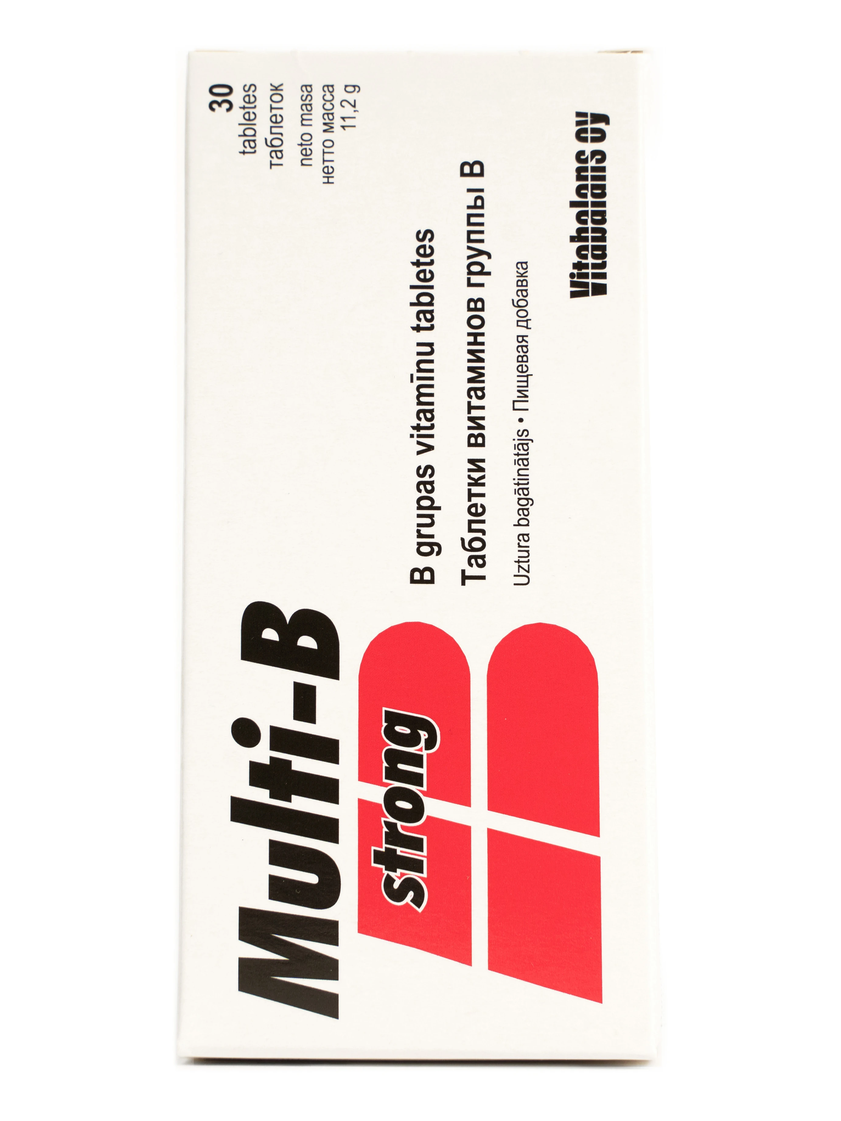 Multi B Strong, 30 tabletes - InternetAptieka.lv