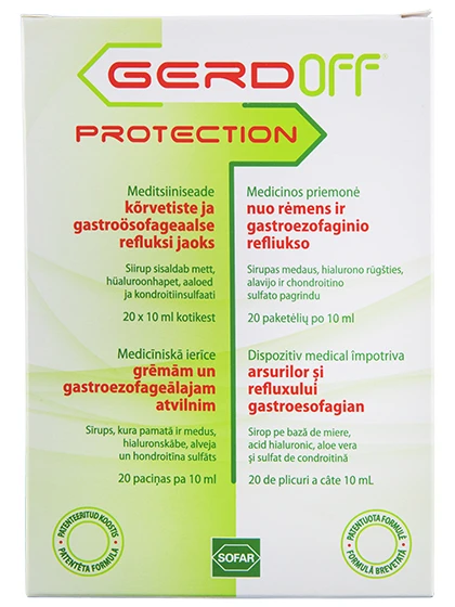 Gerdoff Protection pac.10ml , N20 - InternetAptieka.lv