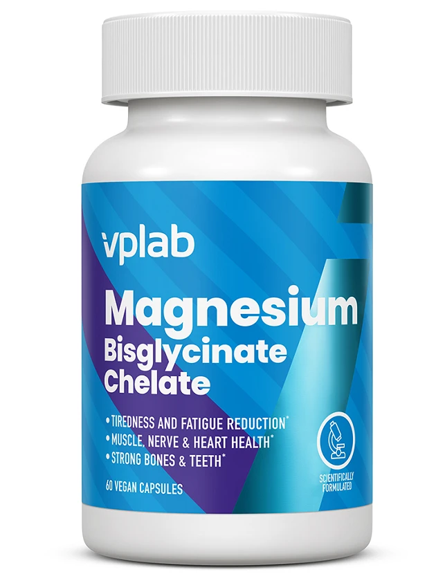 Vplab Magnija bisglicināts, 60 kapsulas - InternetAptieka.lv