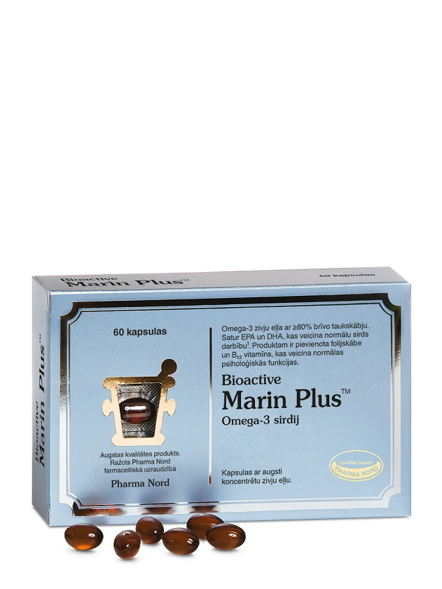 Pharma Nord Marin Plus tabletes, 60 gb. - InternetAptieka.lv
