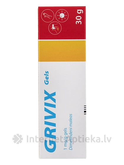 Grivix 1mg/g gels, 30 g - InternetAptieka.lv
