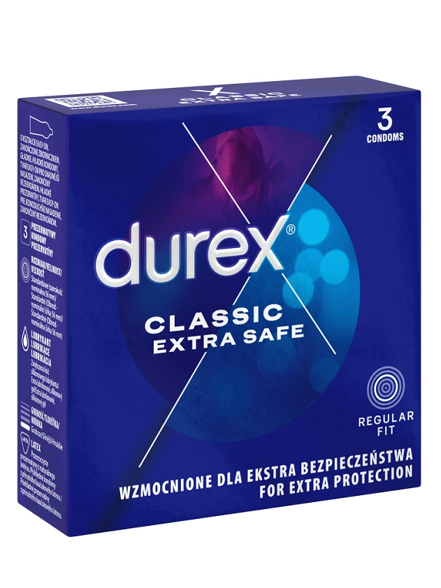 Durex prezervatīvi Extra Save, 3 gb. - InternetAptieka.lv