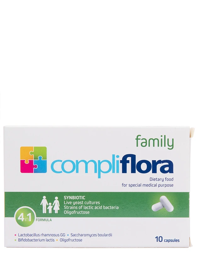 CompliFlora Family, 10 kapsulas - InternetAptieka.lv
