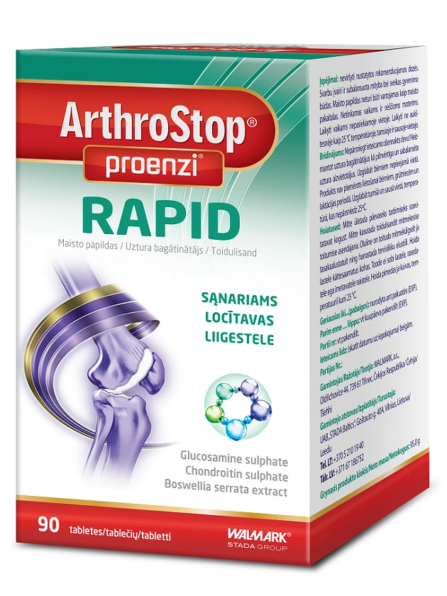 Walmark Proenzi ArthroStop Rapid - InternetAptieka.lv
