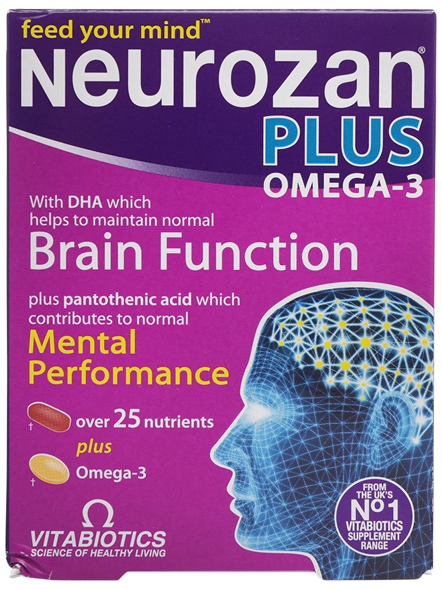 Neurozan Plus, 56 kapsulas - InternetAptieka.lv