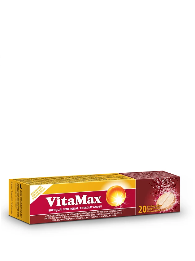 Vitamax, 20 putojošās tabletes - InternetAptieka.lv