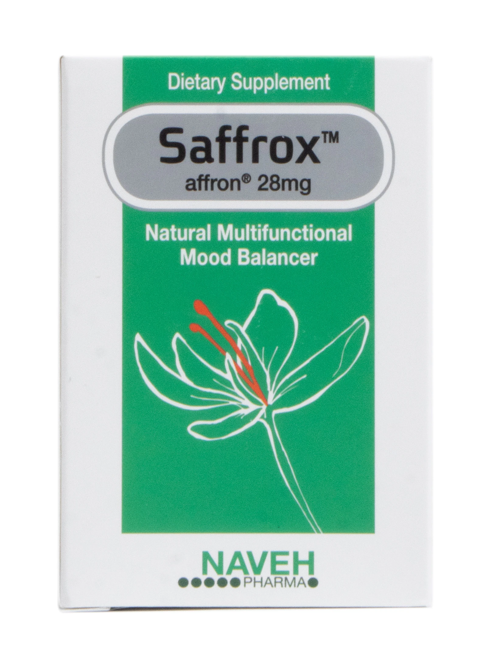 Saffrox, 30 kapsulas - InternetAptieka.lv