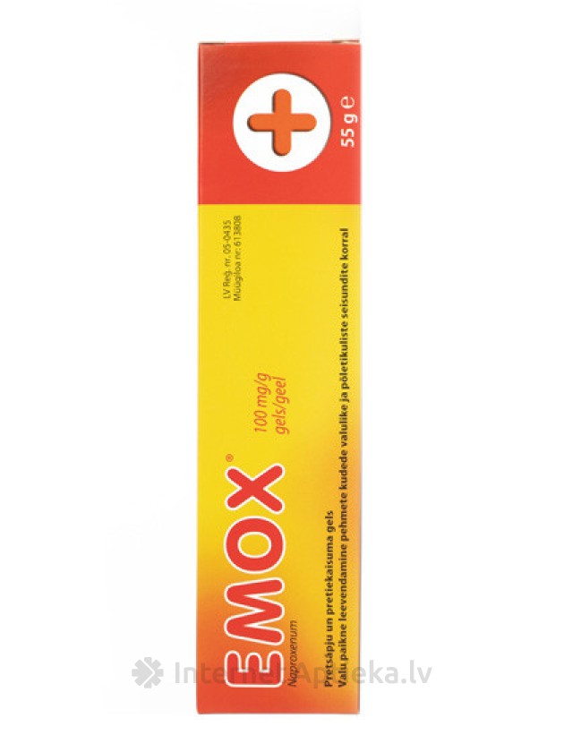Emox 10% gels, 55 g - InternetAptieka.lv