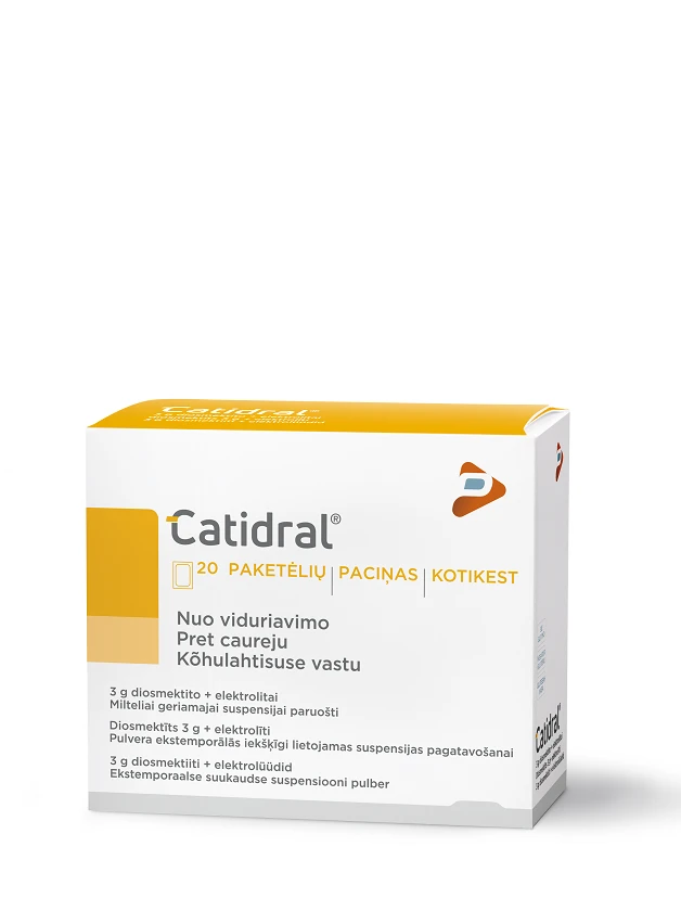 Catidral порошок, 20 пакетиков - InternetAptieka.lv