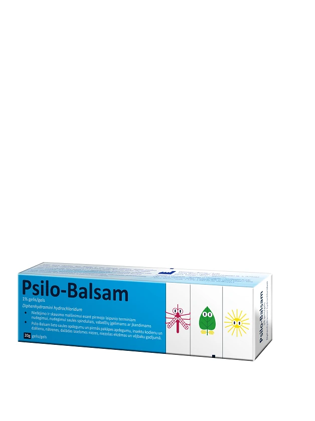 Psilo-Balsam 1 % gels, 20 g - InternetAptieka.lv
