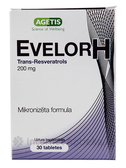 Evelor H 200 mg, 30 tabletes - InternetAptieka.lv