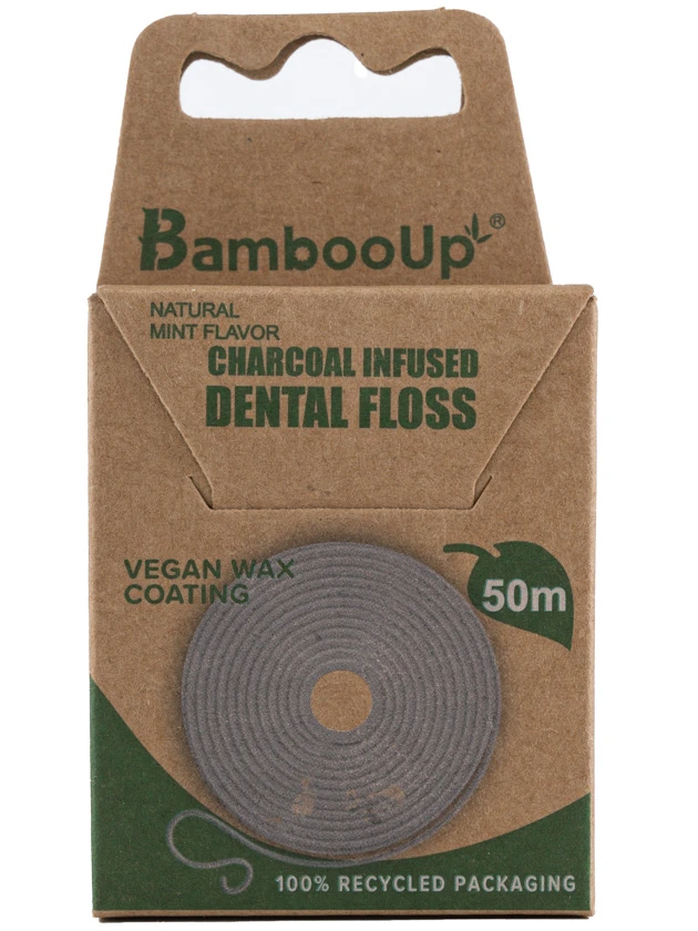 Bamboo-Up kokogles zobu diegs 50 m - InternetAptieka.lv