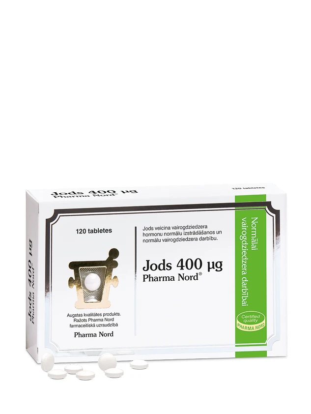 Pharma Nord Joodi 400 mcg tableti - InternetAptieka.lv