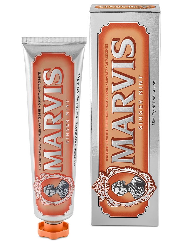 Zobu pasta ar ingvera un piparmētras garšu MARVIS, 85 ml