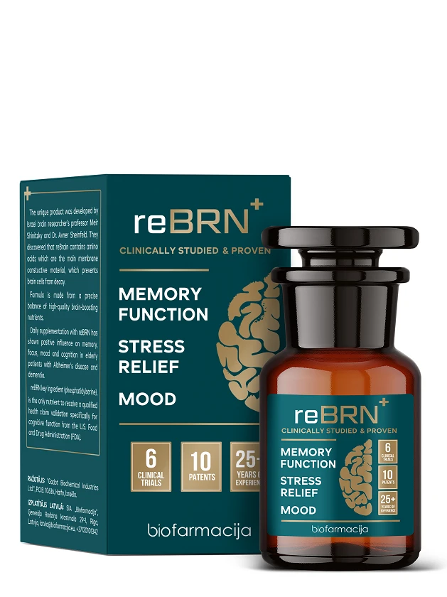 Biofarmacija reBRN+ Memory function, 60 kapsulas