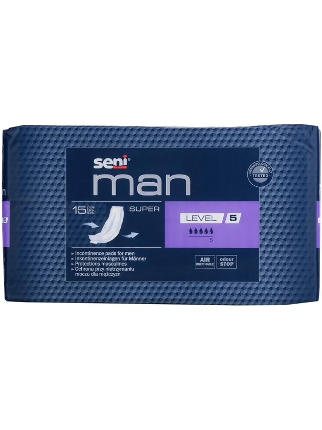 Seni Man Super, level 5 ieliktņi - InternetAptieka.lv