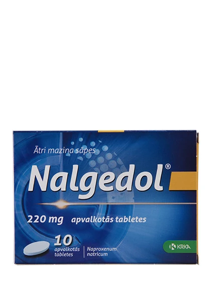Nalgedol 220 mg, 10 tabletes - InternetAptieka.lv